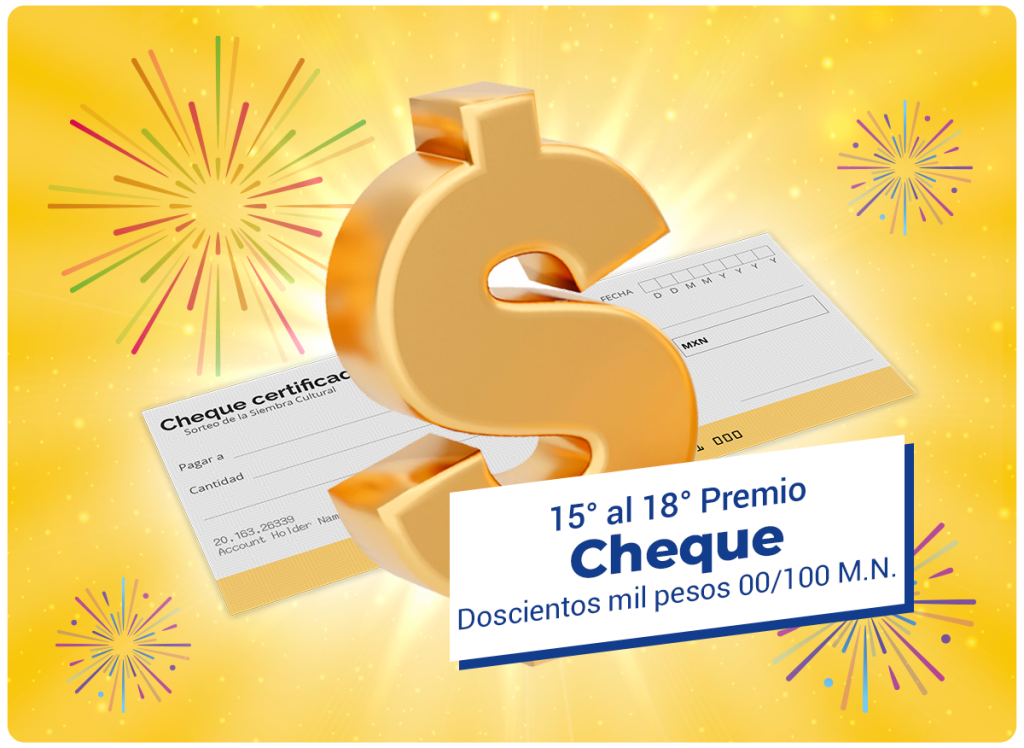 Premios - Sorteo de la Siembra Cultural